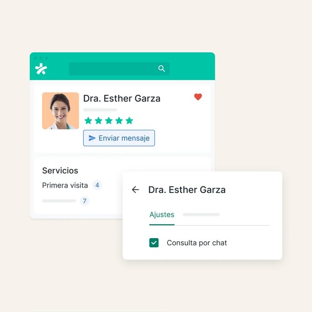 Fidelización de pacientes con mensajería segura | Doctoralia